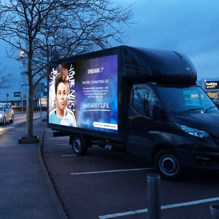 Digital Advertising Vans - Mobile Billboards | Elonex DigiVans