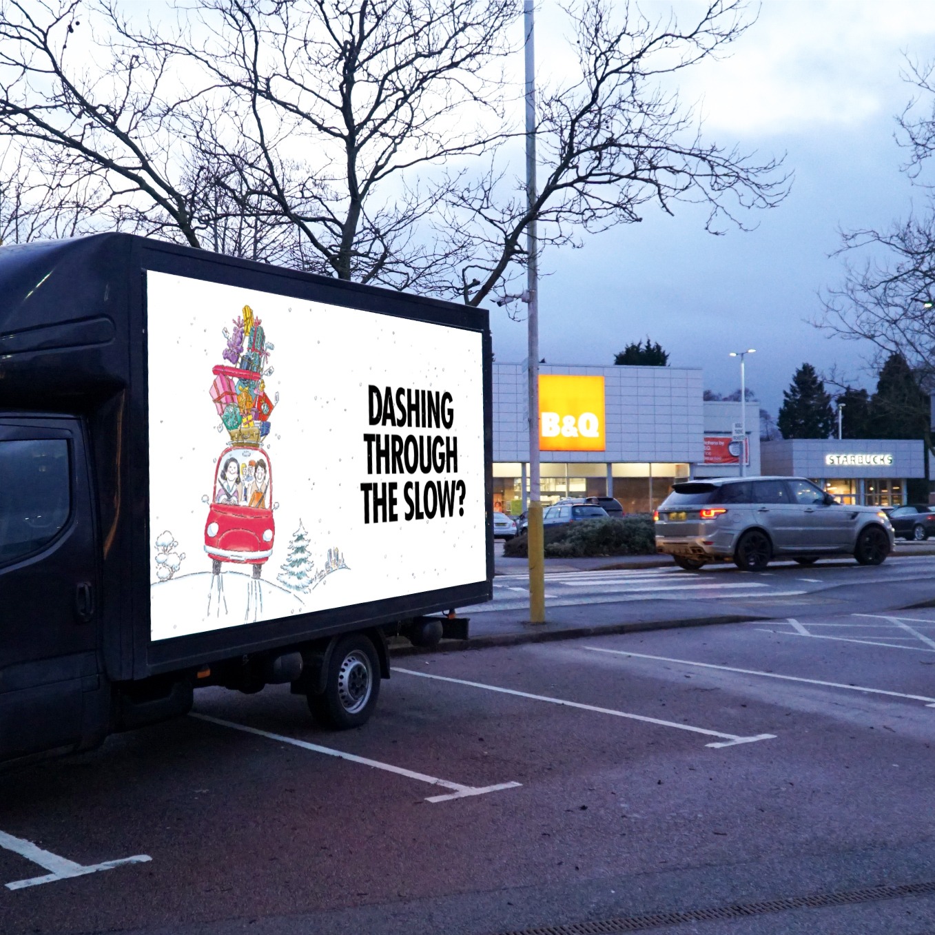 Digital Advertising Vans - Mobile Billboards | Elonex DigiVans