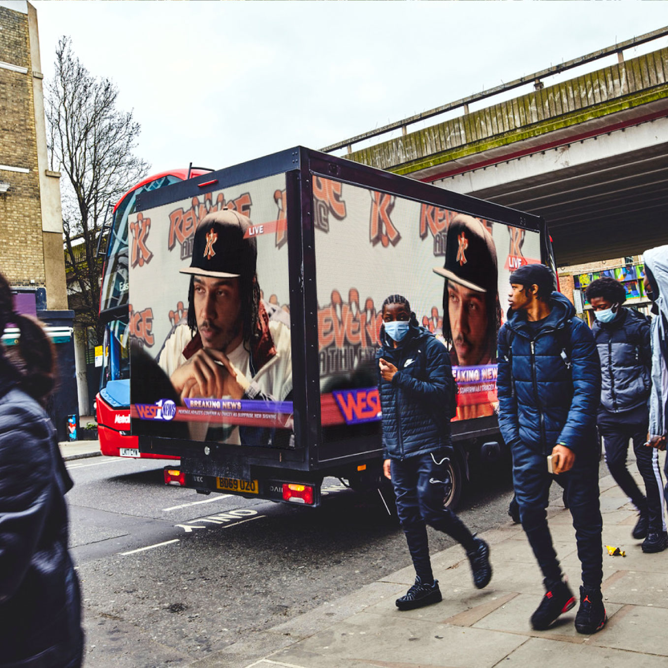 Digital Advertising Vans - Mobile Billboards | Elonex DigiVans